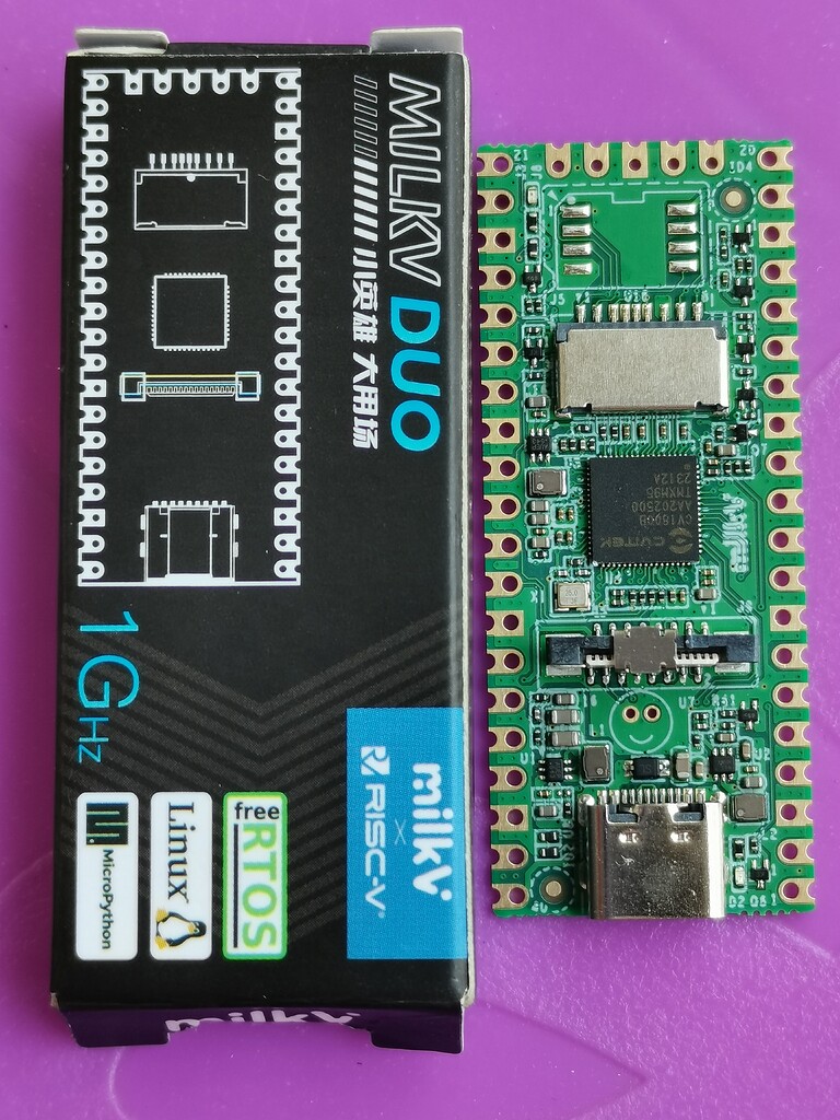 【Milk-V Duo 开发板免费体验】1.开箱体验 - CV1800B(Duo 中文论坛) - Sophgo